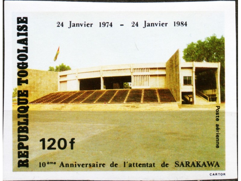 kt079s, 24. jan.1984. RTogolaise Mi1662 ** seč1/4
