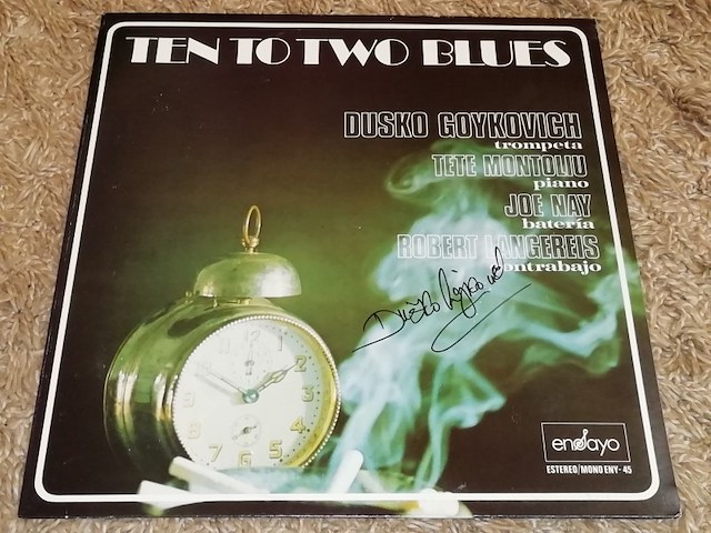 Dusko Goykovich ‎– Ten To Two Blues (LP), PORTUGAL PRES