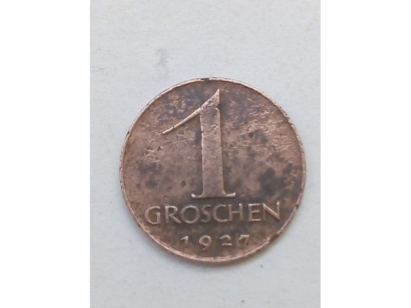 1 Groschen 1927.godine --- Austrija ---