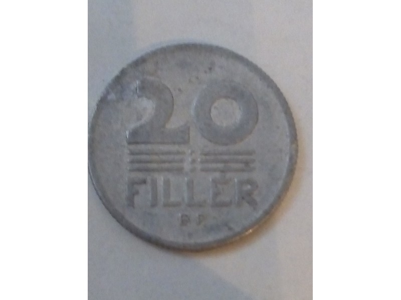 20 Filler 1972.godine --- Mađarska ---