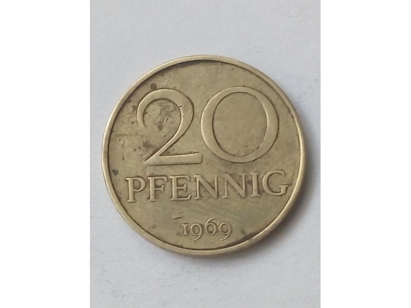 20 Pfennig 1969.godine --- Nemačka ---