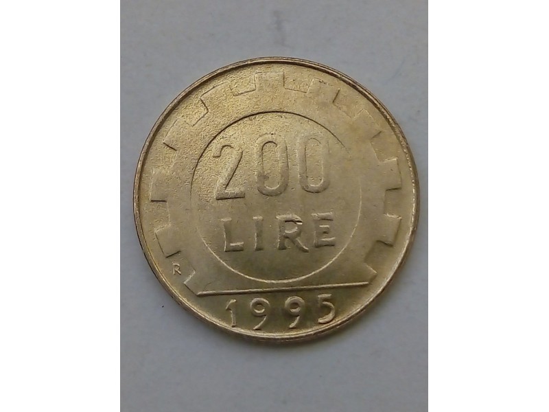 200 Lire 1995.godine --- Italija ---