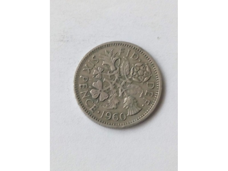 Six Pence 1960.godine --- Britanija ---