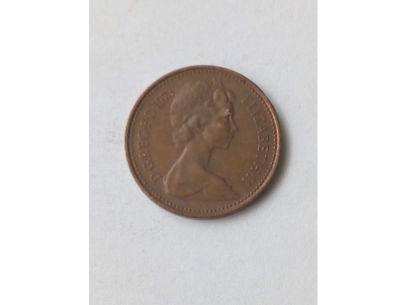 One Penny 1973.godine --- Britanija ---