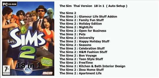 The Sims kolekcija (čitaj opis)