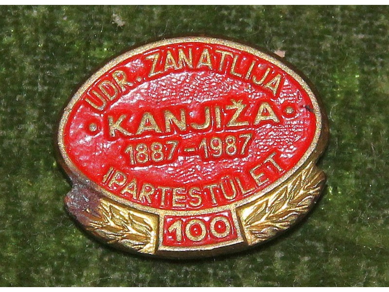UDRUŽENJE ZANATLIJA KANJIŽA 1887-1987,
