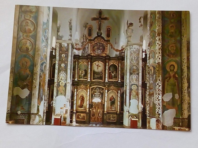 Manastir Manasija XV Vek - Unutrašnjost Crkve
