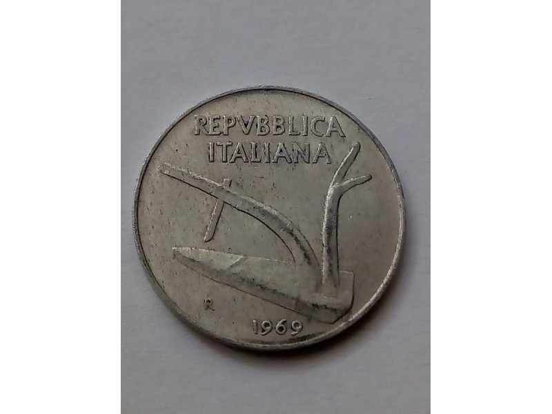 10 Lira 1969.godine --- Italija ---