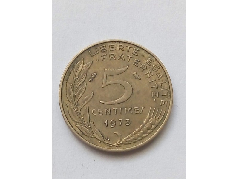 5 Centimes 1973.godine --- Francuska ---