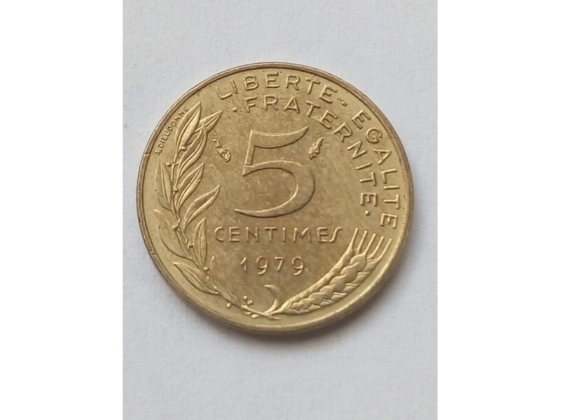 5 Centimes 1979.godine --- Francuska ---