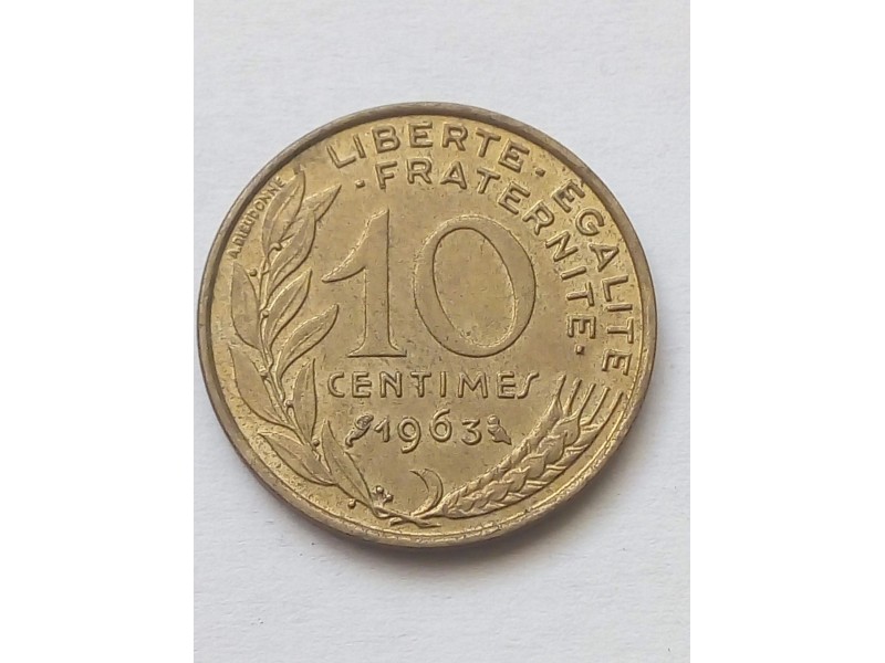 10 Centimes 1963.godine --- Francuska ---