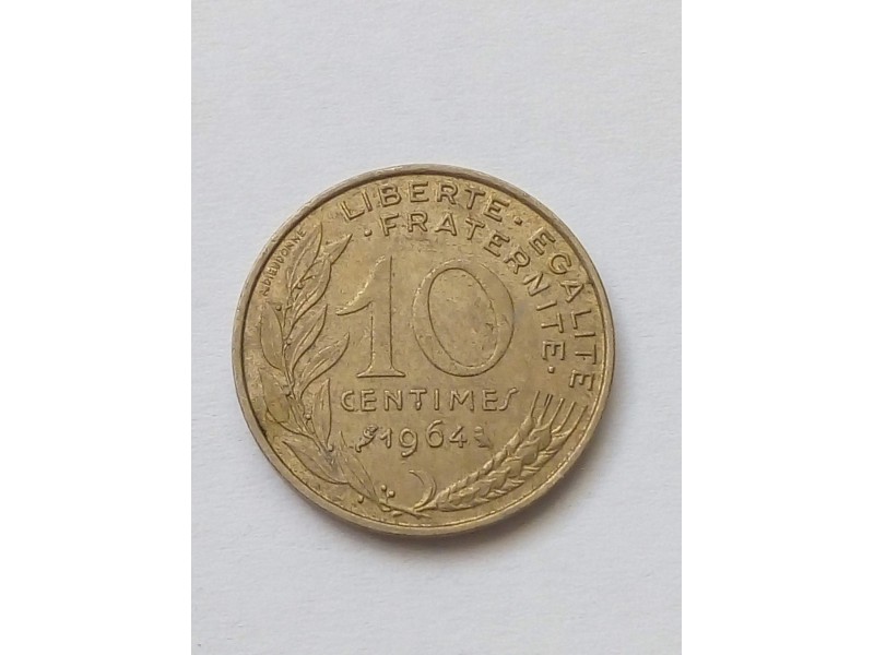 10 Centimes 1964.godine --- Francuska ---