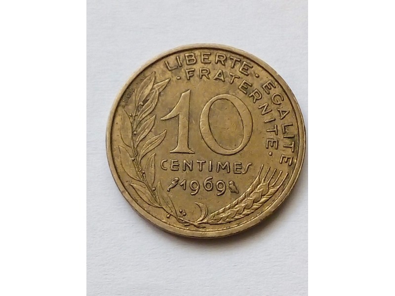 10 Centimes 1969.godine --- Francuska ---