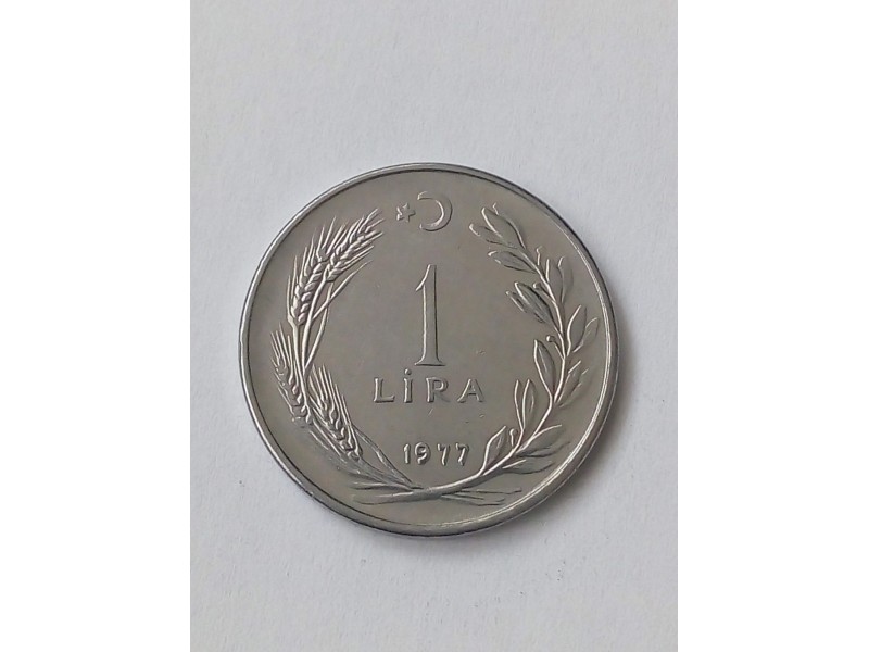 1 Lira 1977.godine --- Turska ---