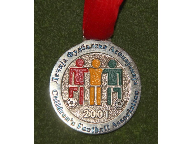 MEDALJA-DEČIJA FUDBALSKA ASOCIJACIJA 2001.