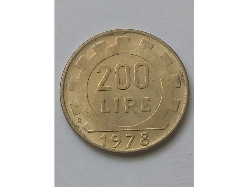 200 Lira 1978.godine --- Italija ---