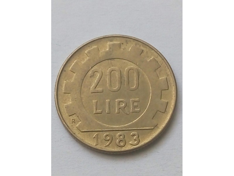 200 Lira 1983.godine --- Italija ---