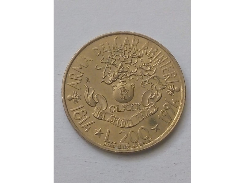 200 Lira 1994.godine --- Italija ---