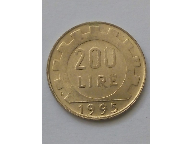 200 Lira 1995.godine --- Italija ---