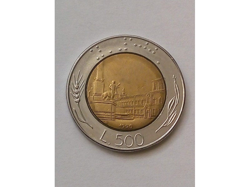 500 Lira 1990.godine --- Italija ---