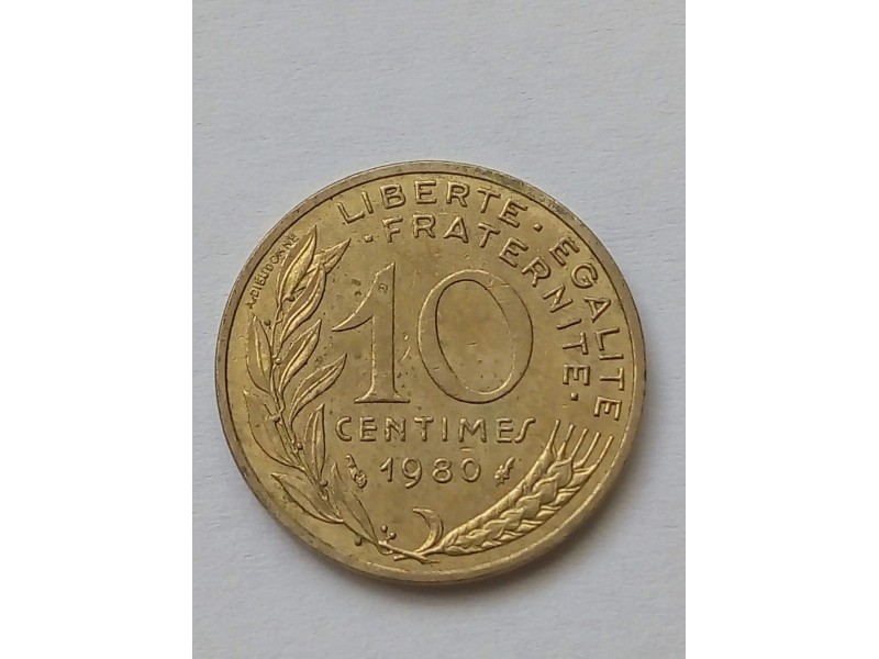 10 Centimes 1980.godine --- Francuska ---