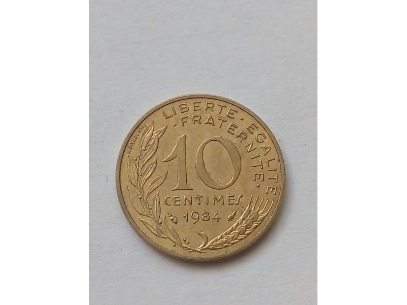 10 Centimes 1984.godine --- Francuska ---