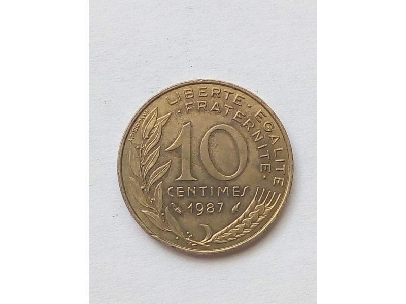 10 Centimes 1987.godine --- Francuska ---