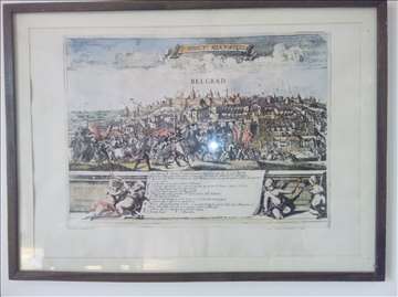 Slika - Osvajanje Beograda 1688.