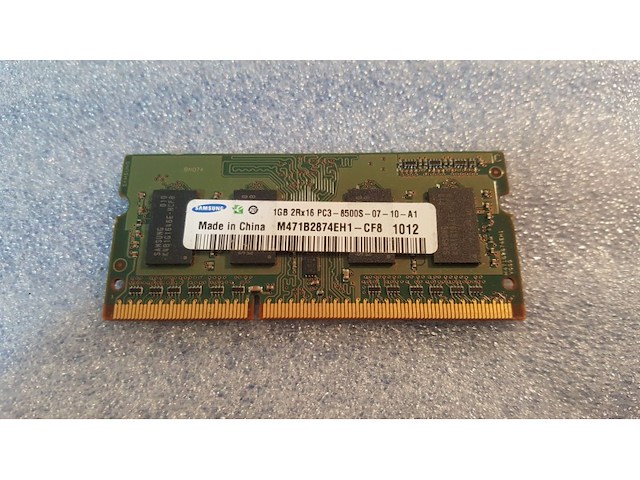 Samsung Memorija za laptopove 1gb ddr3  -1066Mhz