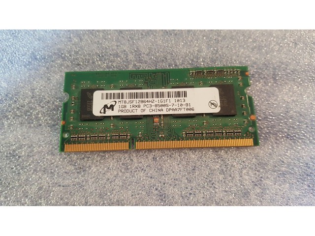 Micron Memorija za laptopove 1gb ddr3  -1066Mhz
