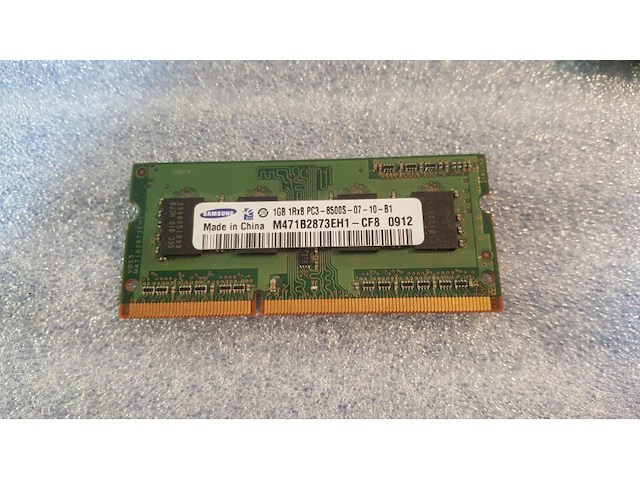 Samsung Memorija za laptopove 1gb ddr3  -1066Mhz