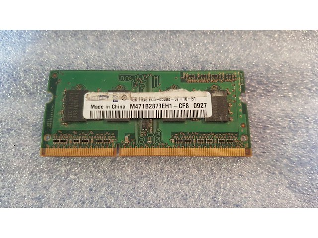 Samsung Memorija za laptopove 1gb ddr3  -1066Mhz