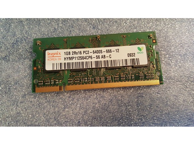 Hynix Memorija za laptopove 1gb ddr2 800Mhz