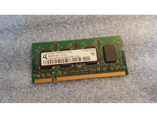 HYS Memorija za laptopove 1gb ddr2 800Mhz