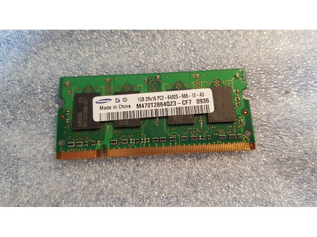 Samsung Memorija za laptopove 1gb ddr2 800Mhz