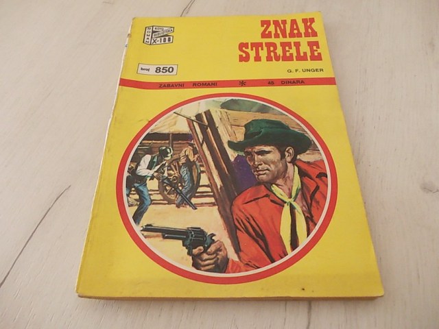 Strip X-100 br.850 - Znak strele