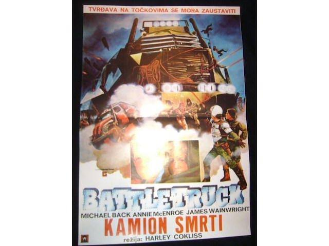 Filmski poster KAMION SMRTI 1982