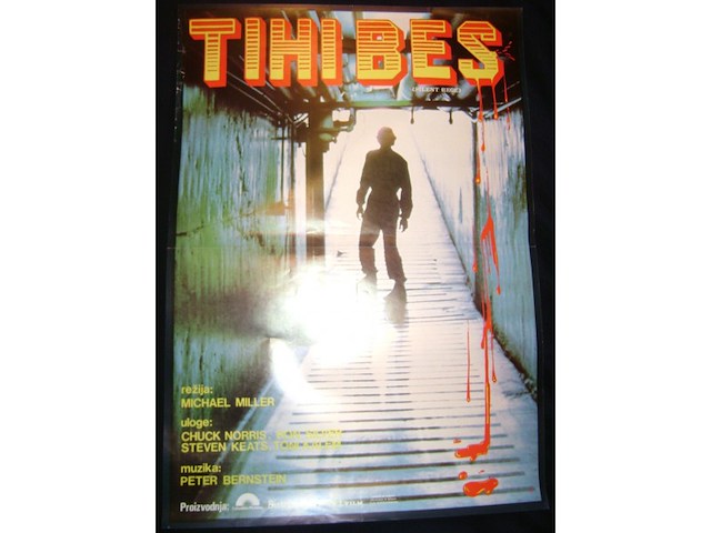Filmski poster TIHI BES 1982