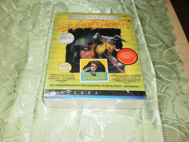 Cyber Storm - Big Box PC igra iz 1996 - NOVO