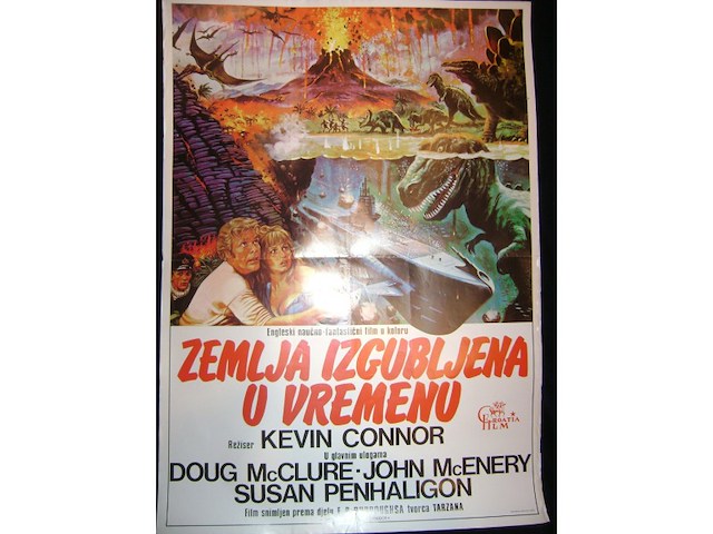Filmski poster ZEMLJA IZGUBLJENA U VREMENU 1977