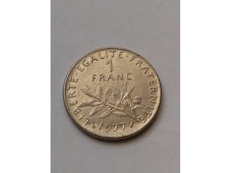 1 Franc 1977.godine --- Francuska ---