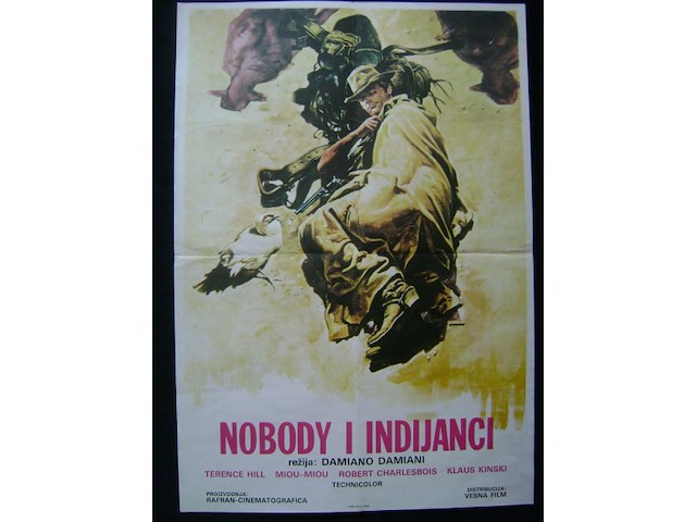 Filmski poster NOBODY I INDIJANCI 1975