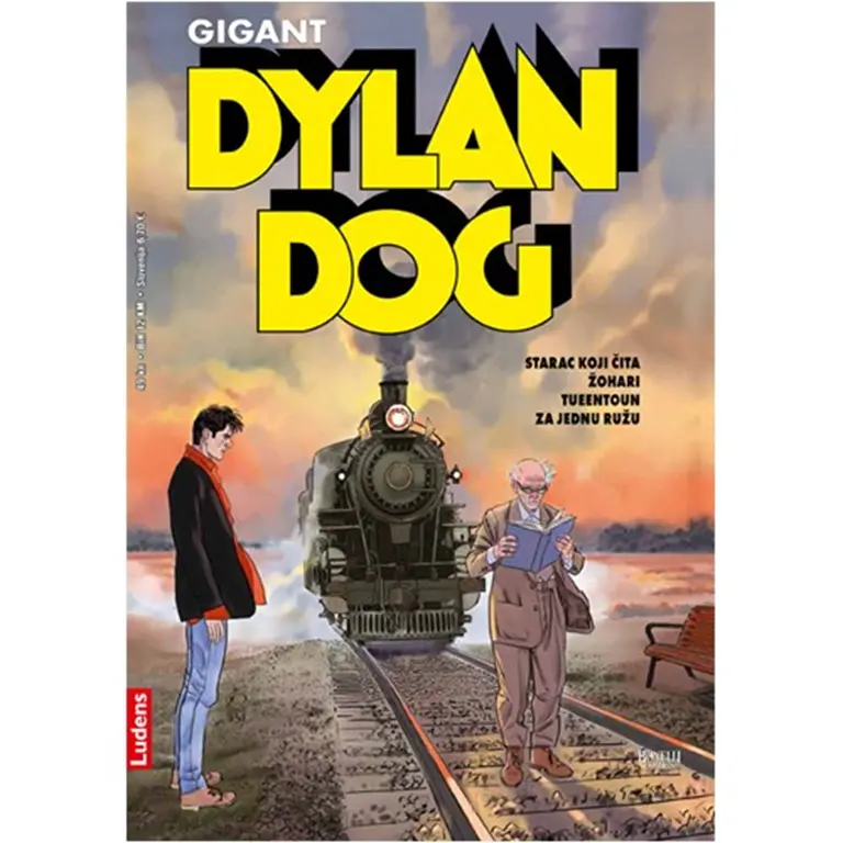 Ludens Dylan Dog gigant 15: Starac koji čita; Žohari; Tueentoun; Za jednu ružu