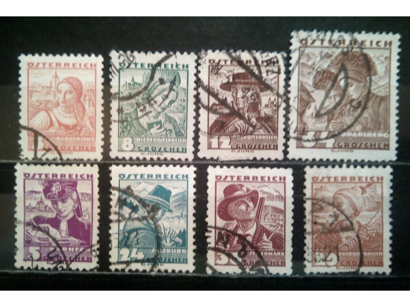 Br: 545/1 Austrija 1934 god. Serija