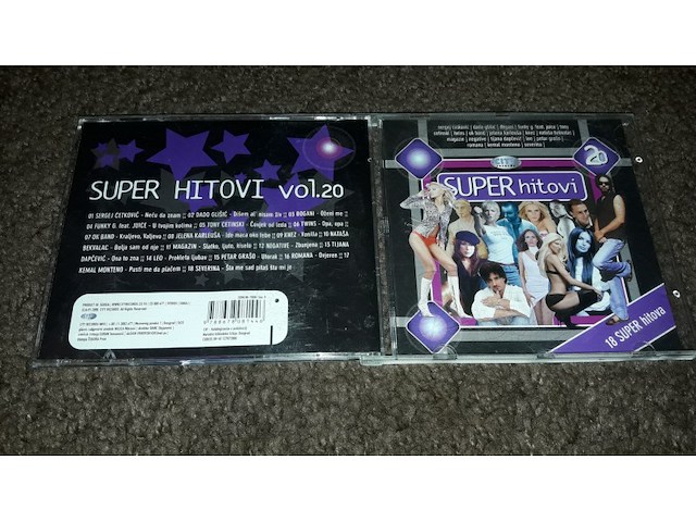 VA - Super hitovi Vol.20 , ORIGINAL