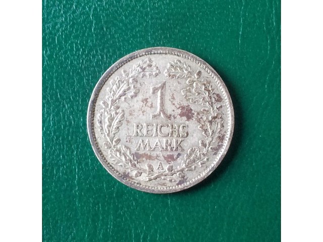 1 REICHSMARK 1926 A srebro