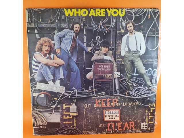 The Who ‎– Who Are You, LP