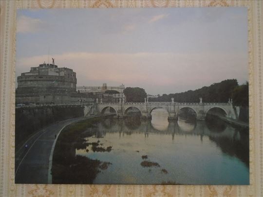 Уметничка фотографија на платну – Сутон у Риму