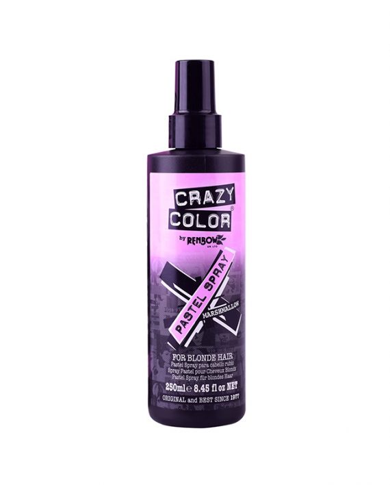 Polutrajna Pastelna boja u spreju za kosu Crazy Color Spray Marshmallow