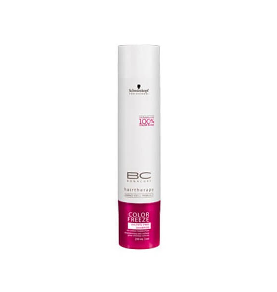 Schwarzkopf BC color freeze sulfate free shampoo